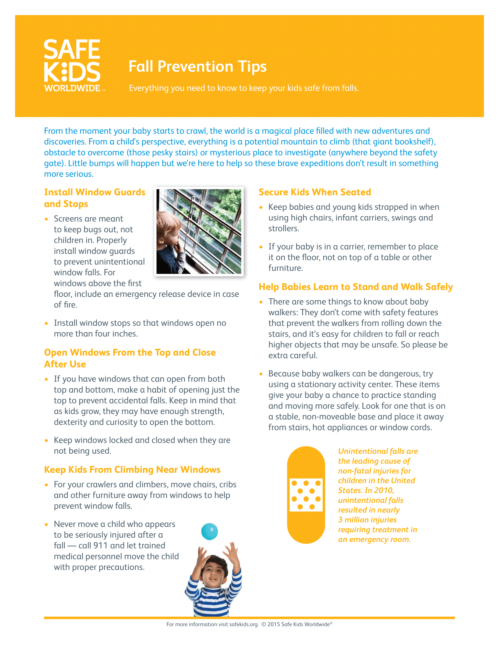 Fall Prevention | Safe Kids Georgia