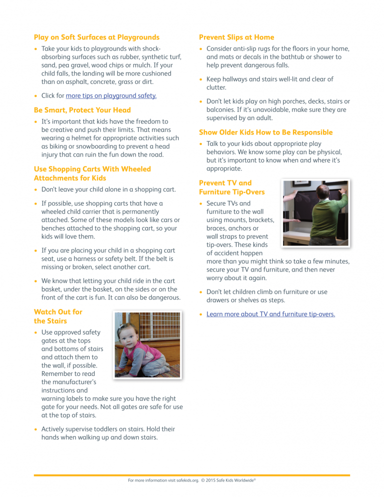 Fall Prevention | Safe Kids Georgia